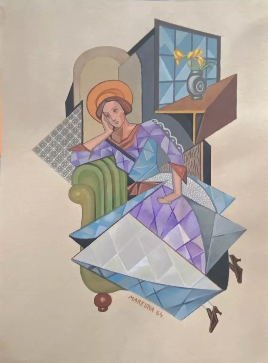 Marie Vorobieff Marevna | Personnage cubiste | MutualArt