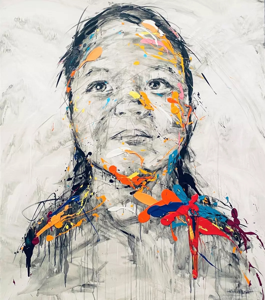 Hom Nguyen | Portrait de jeune femme | MutualArt