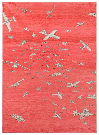 Alighiero Boëtti | Aerei (Circa 1987) | MutualArt