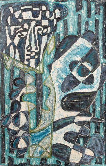 Werner Matthias Pelzer | Composition Der Kaugler | MutualArt