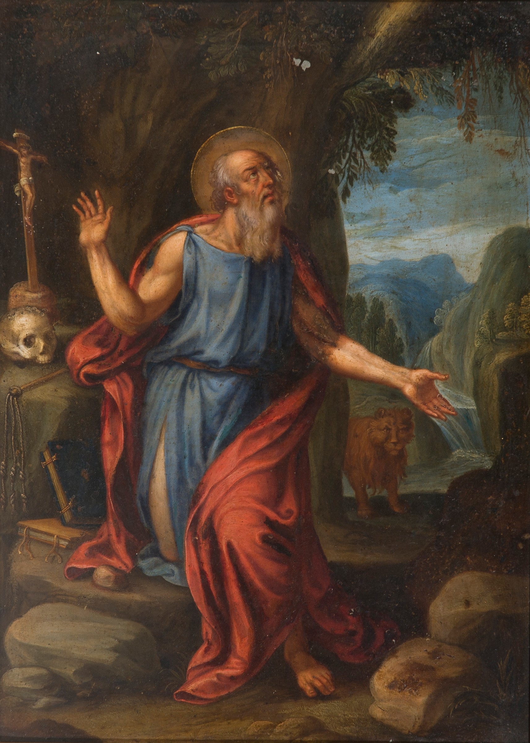 Hispano-Flemish School, 16th Century | Saint Jerome | MutualArt