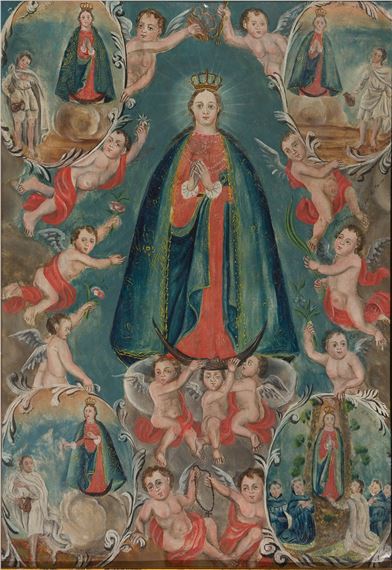 Philippine School, 19th Century | Our Lady Immaculate with the ...