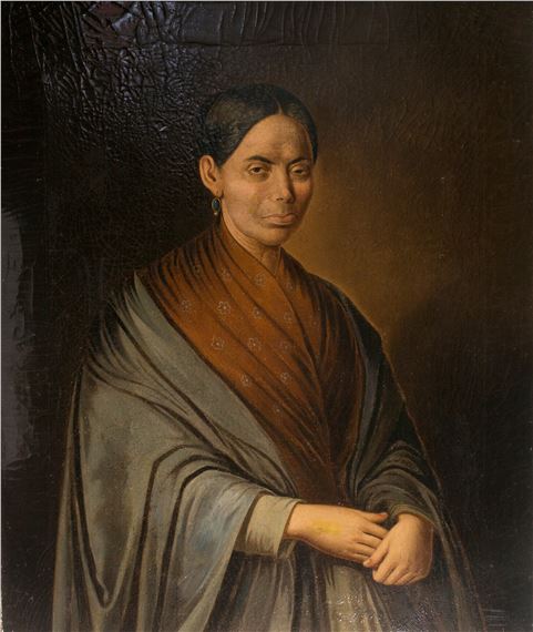 Colonial School, 18th Century | Portrait of a mestizo woman | MutualArt