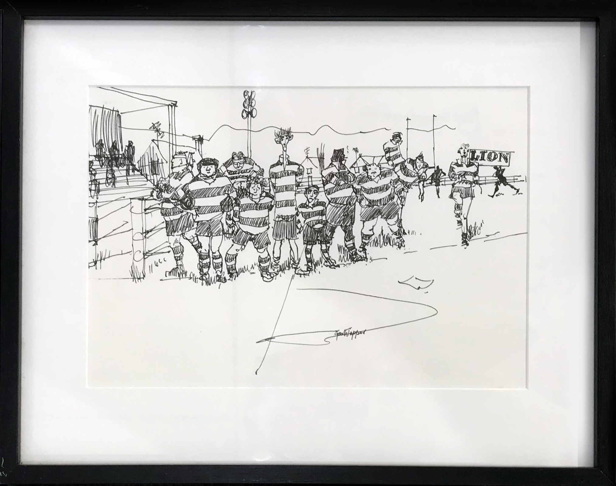 Garth Tapper | THE LINE UP | MutualArt