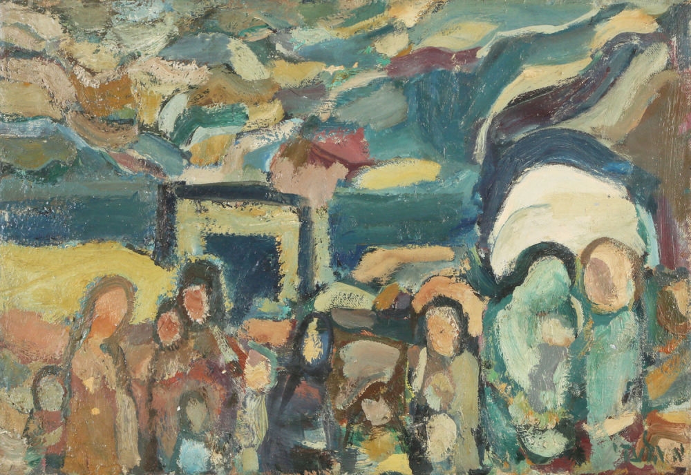 Aharon Giladi | Family by the Sea | MutualArt