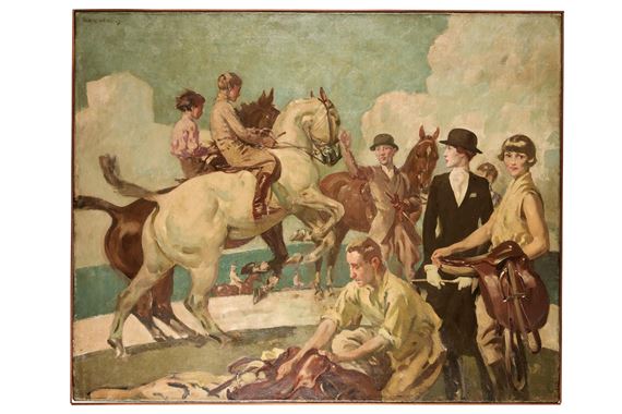 Frederic Whiting | Riding lesson | MutualArt