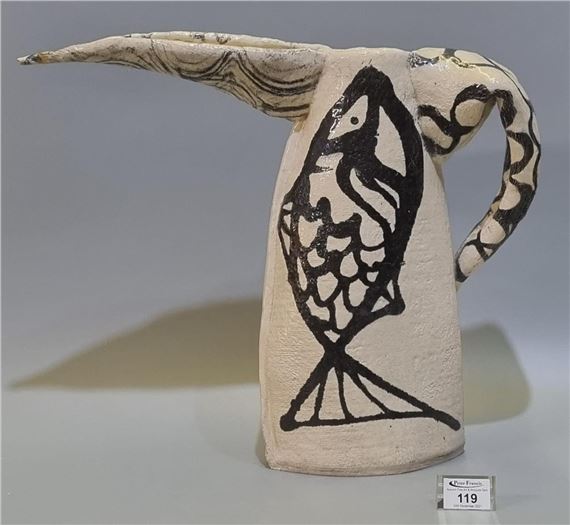Pablo Picasso | Pottery single handled jug | MutualArt