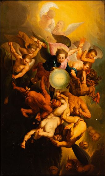 Peter Paul Rubens | Der Engelsturz. Der Hl. Michael im Kampf gegen das ...