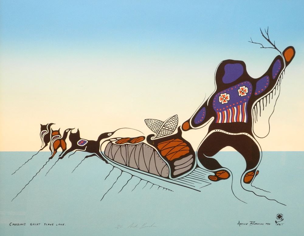 Archie Beaulieu | Crossing Great Slave Lake (1984) | MutualArt