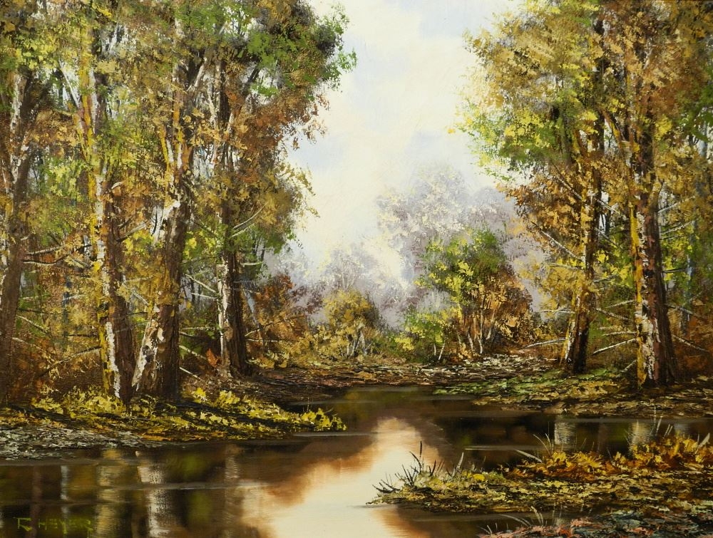 Robert Heyer Hayes | Autumnal Landscape | MutualArt
