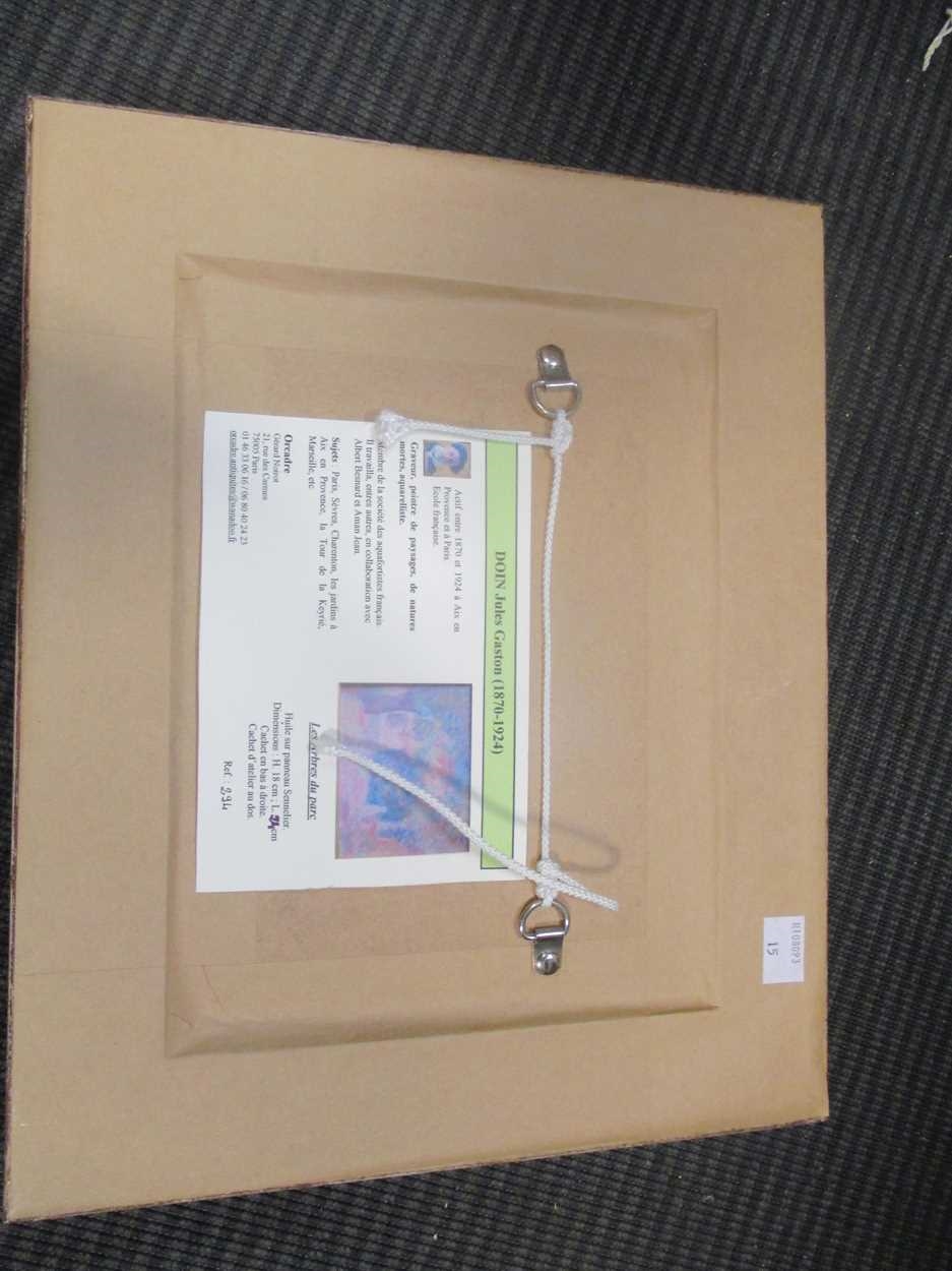 Jules Gaston Doin | Les Arbres du Parc | MutualArt