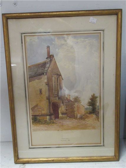 Thomas Brabazon Aylmer | four 19th century watercolour scenes (19th ...