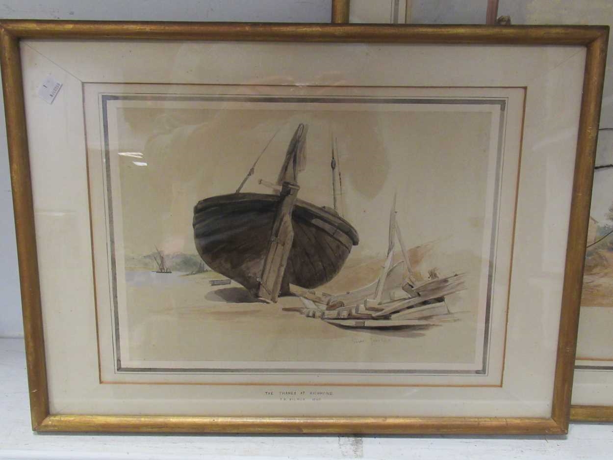 Thomas Brabazon Aylmer | four 19th century watercolour scenes (19th ...