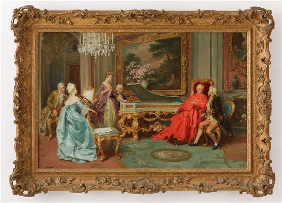 Cleto Luzzi | 'A musical evening' | MutualArt