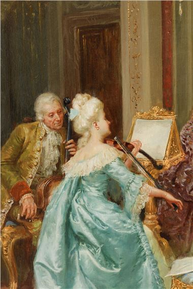 Cleto Luzzi | 'A musical evening' | MutualArt