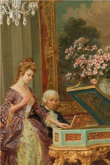 Cleto Luzzi | 'A musical evening' | MutualArt