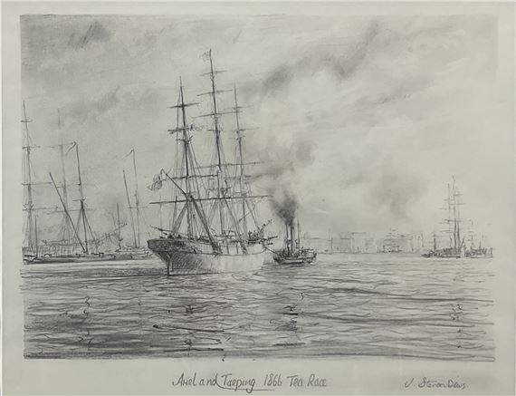 John Steven Dews | Ariel and Taeping 1866 Tea Race | MutualArt