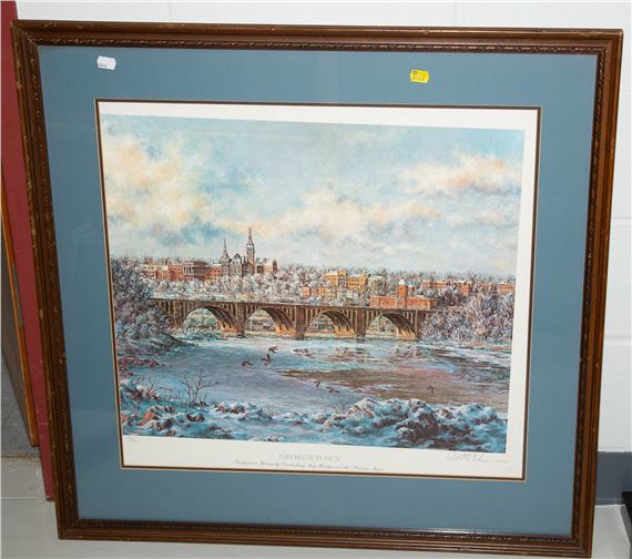 Paul McGehee | Framed Paul McGehee Print of George Town | MutualArt