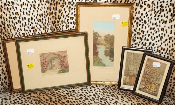 Wallace Nutting | Three Framed Wallace Nutting Prints | MutualArt