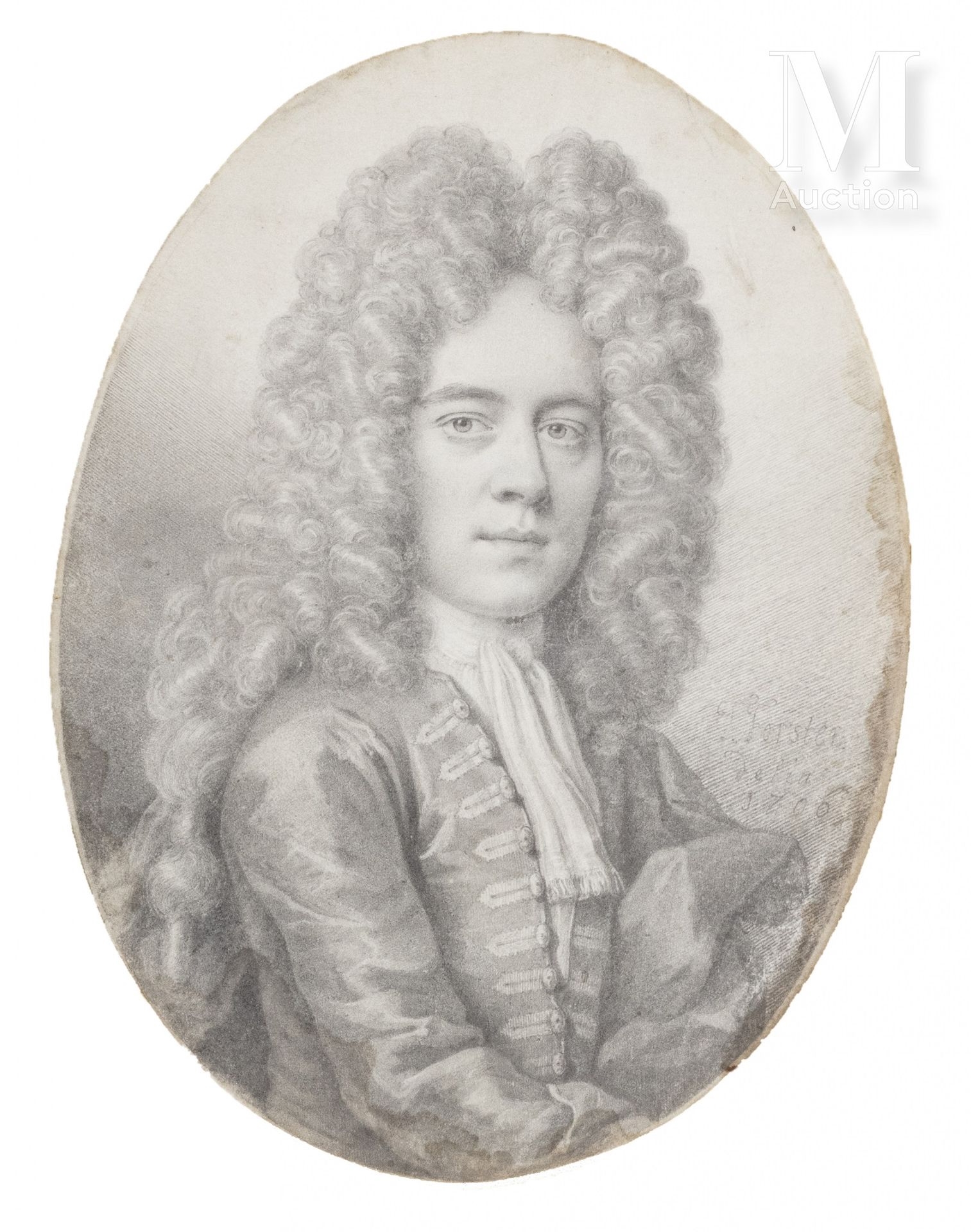 Thomas Forster | Portrait d’homme en buste (1706) | MutualArt