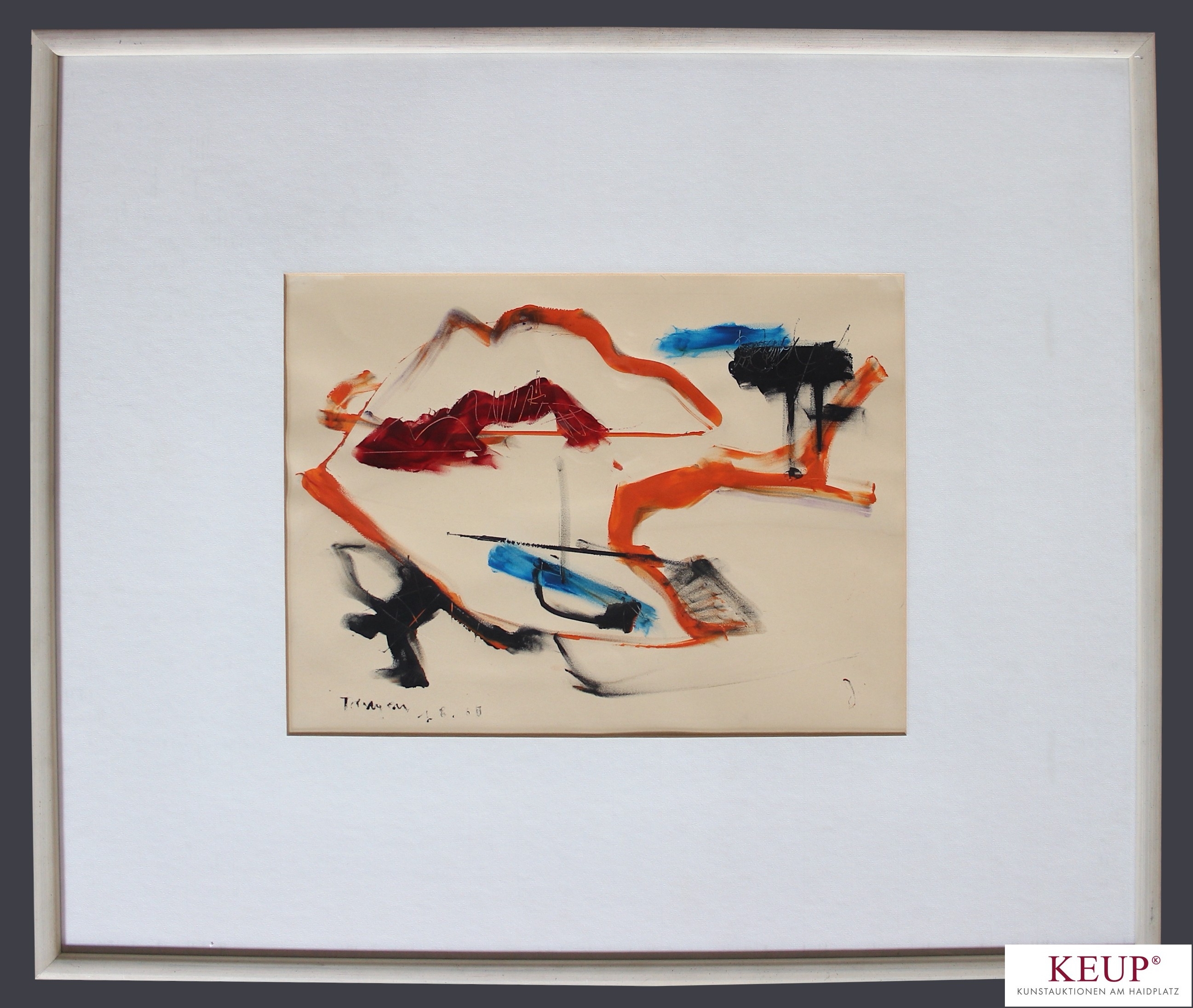 Otto Sammer | Moderne Landschaft (1960) | MutualArt