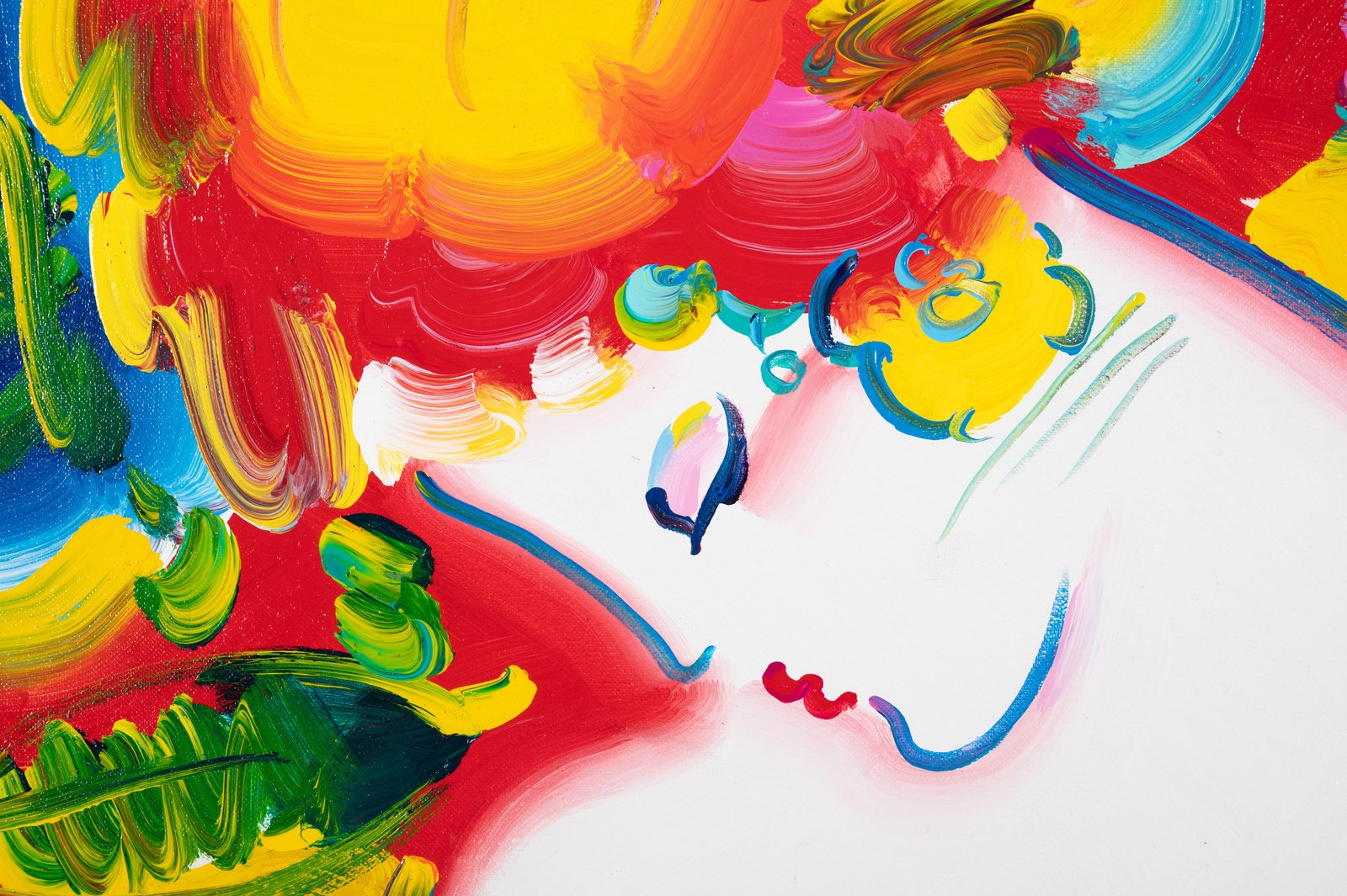 Peter Max | Flower Blossom Lady Ver. X (2008) | MutualArt
