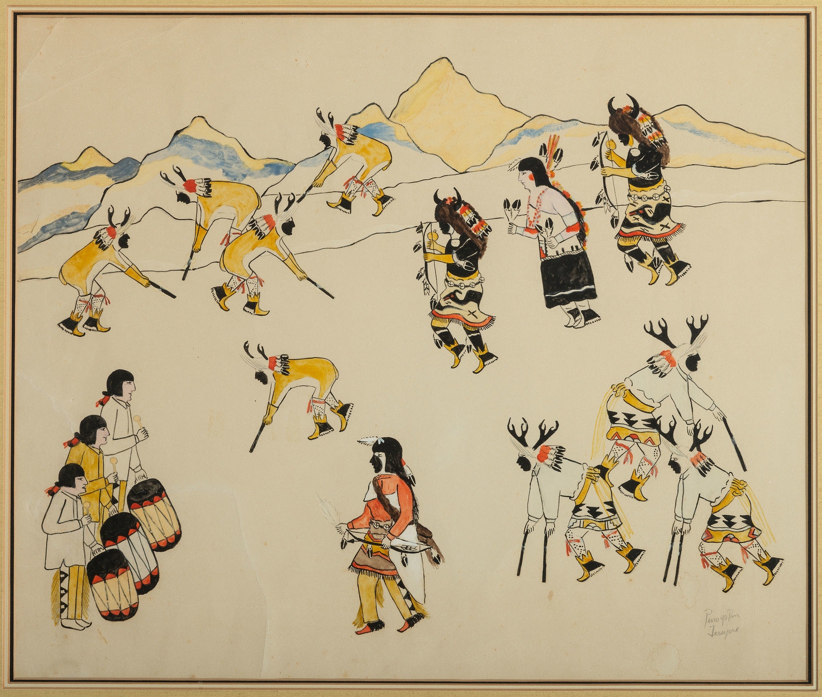 Thomas Vigil | Tesuque - Animal Dance | MutualArt