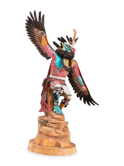 Raymond M. Chee | Eagle Katsina | MutualArt