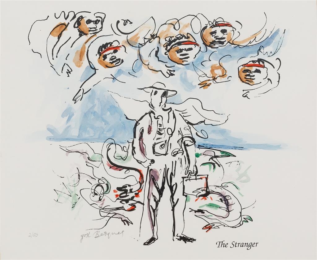 Yosl Bergner | The Stranger | MutualArt