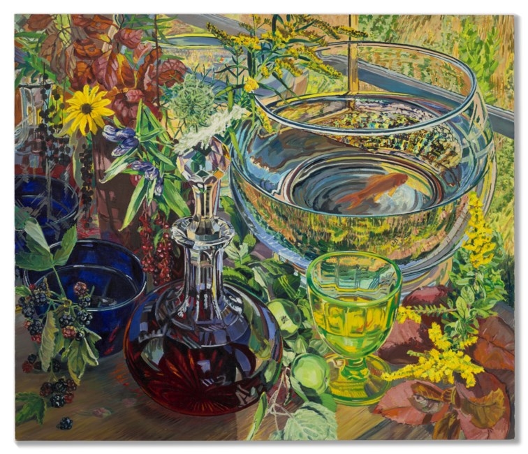 Janet Fish | Afternoon Reflections, June and September (1978) | MutualArt