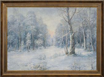 Karl Rosen | Winter Landscape | MutualArt