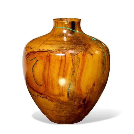 Jimmy Cook | A Jimmy Cook turned wood vessel (2001) | MutualArt