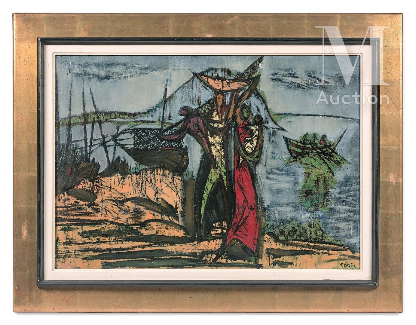 Félix Varla | Les pêcheurs | MutualArt