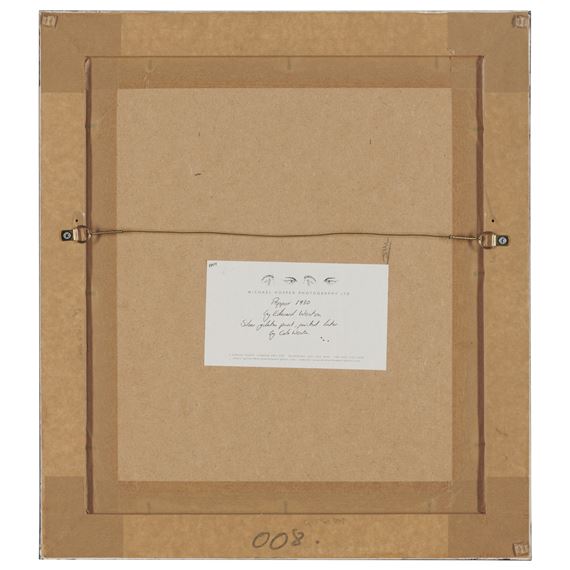 Edward Weston | Pepper, 1930 (1930) | MutualArt