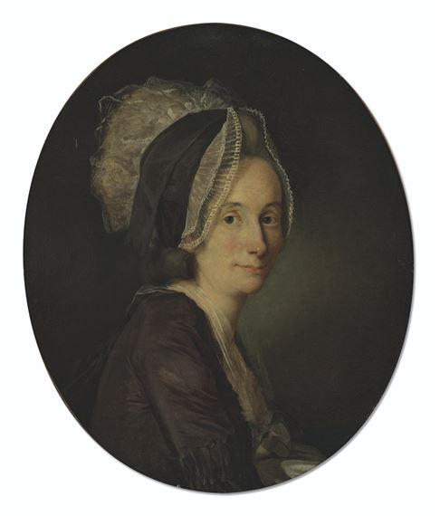 Nicolas Benjamin Delapierre | Portrait de femme à la cornette (1781 ...