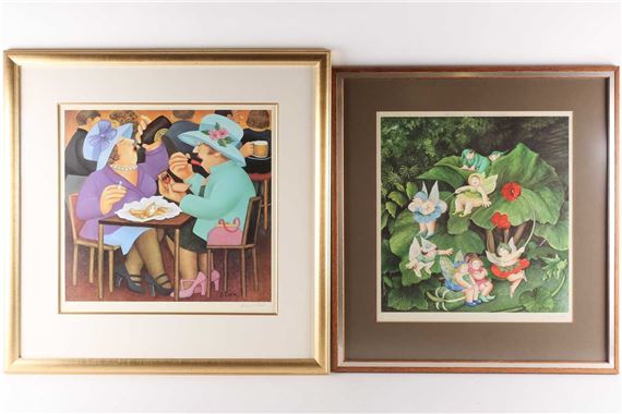 Beryl Cook | Fairy Dell; Ladies who Lunch (1981) | MutualArt
