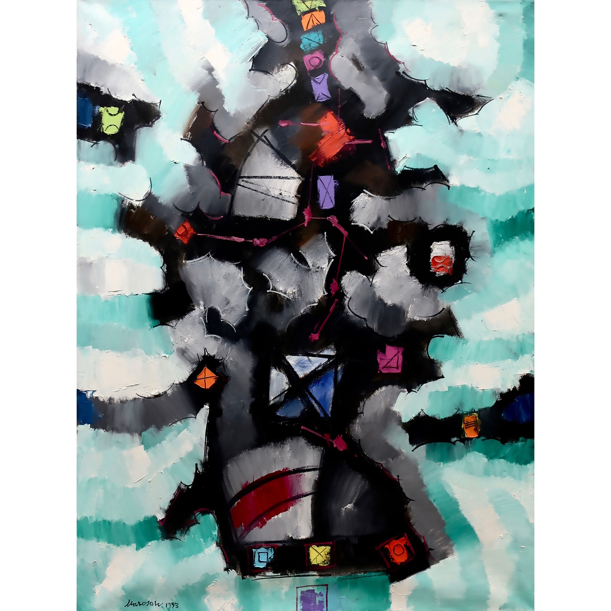 Gyula Marosán | UNTITLED (ABSTRACT) (1993) | MutualArt