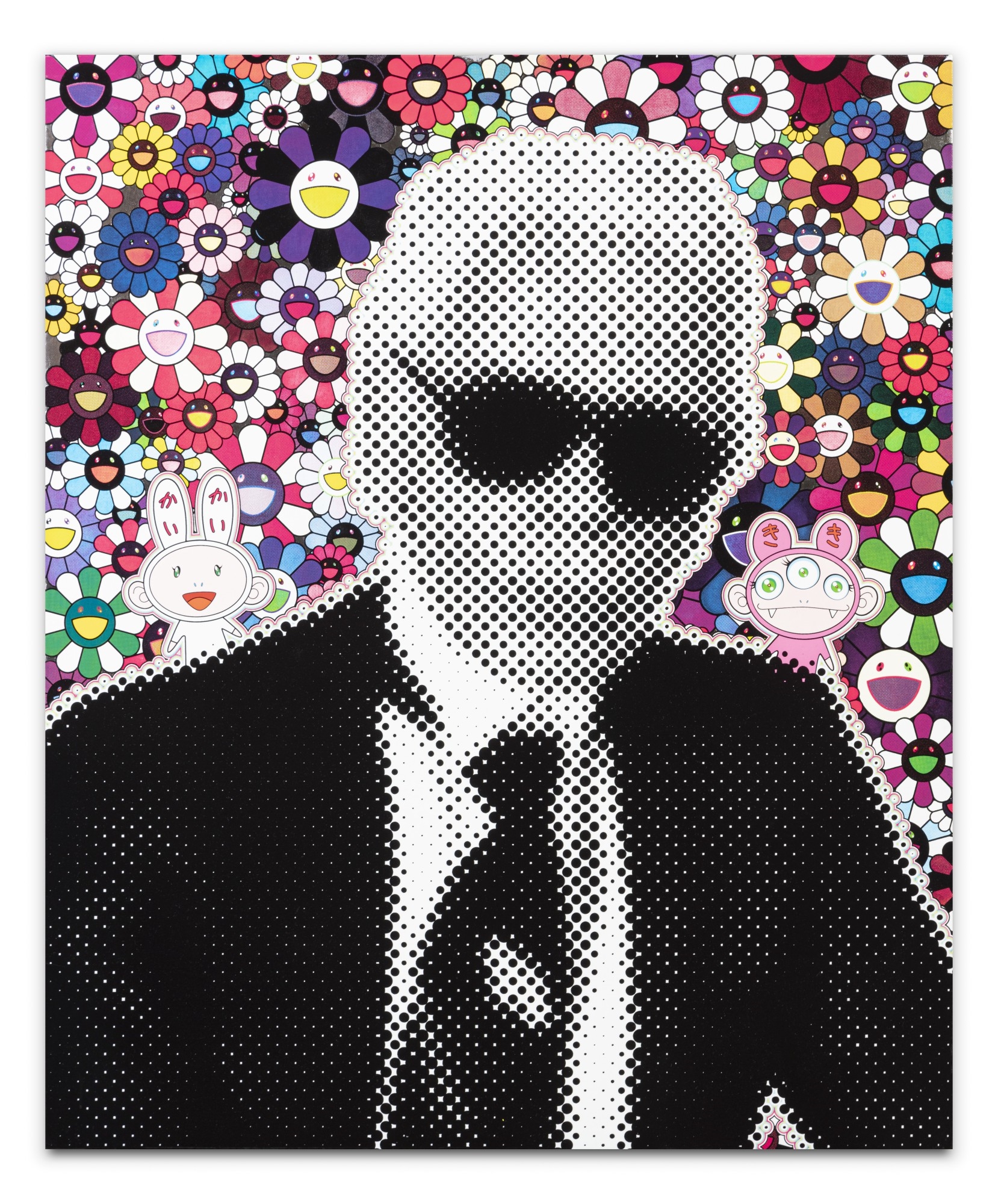 Takashi Murakami | Portrait de Karl Lagerfeld (2014) | MutualArt