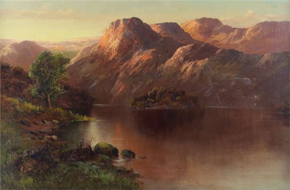 A. Lewis | highlands landscape | MutualArt