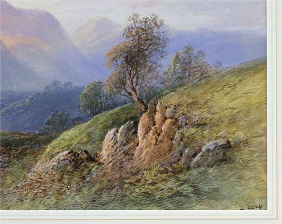 Edwin Earp | Loch view landscape | MutualArt