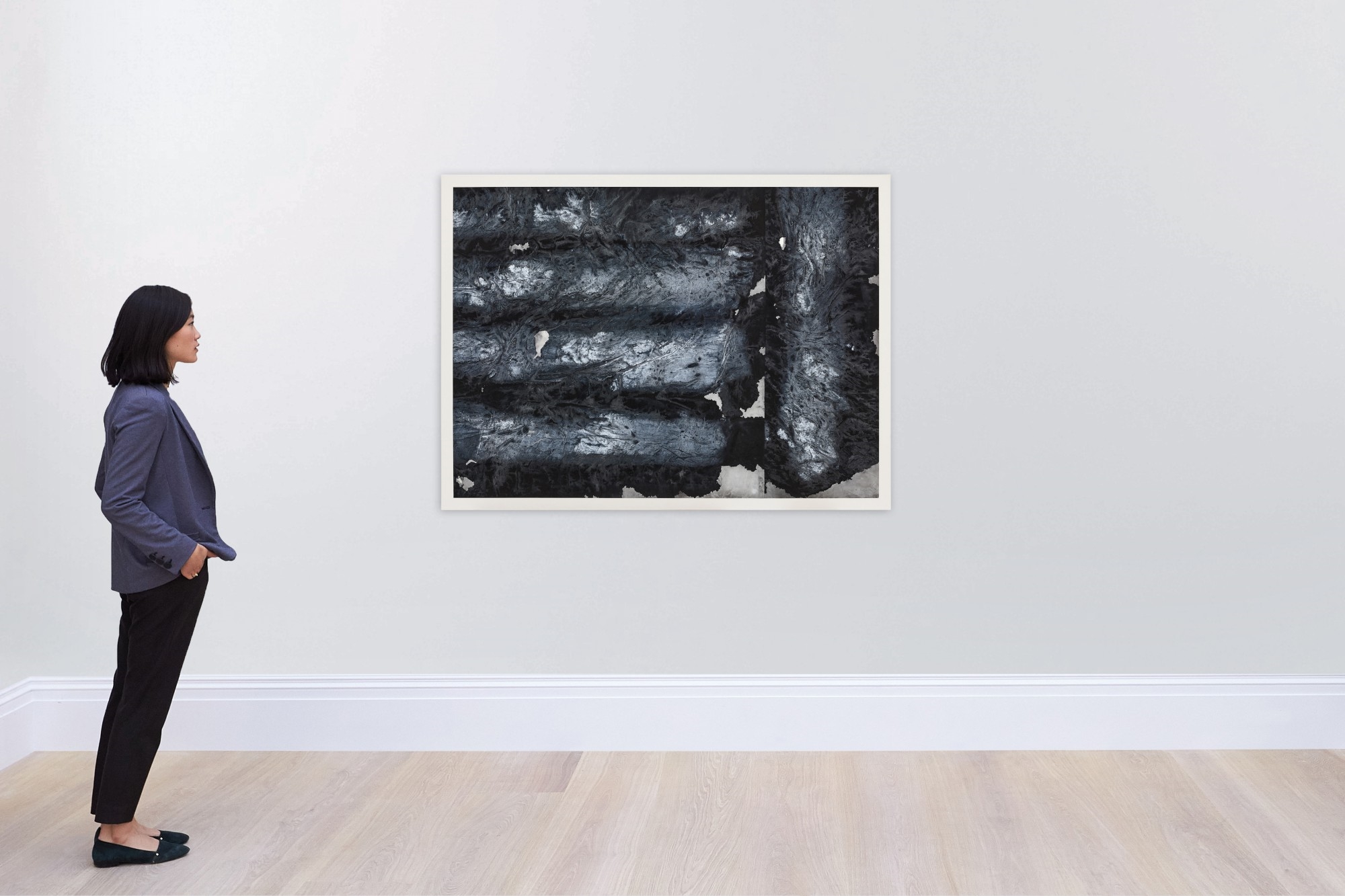 Zheng Chongbin | White Ink A (2011) | MutualArt