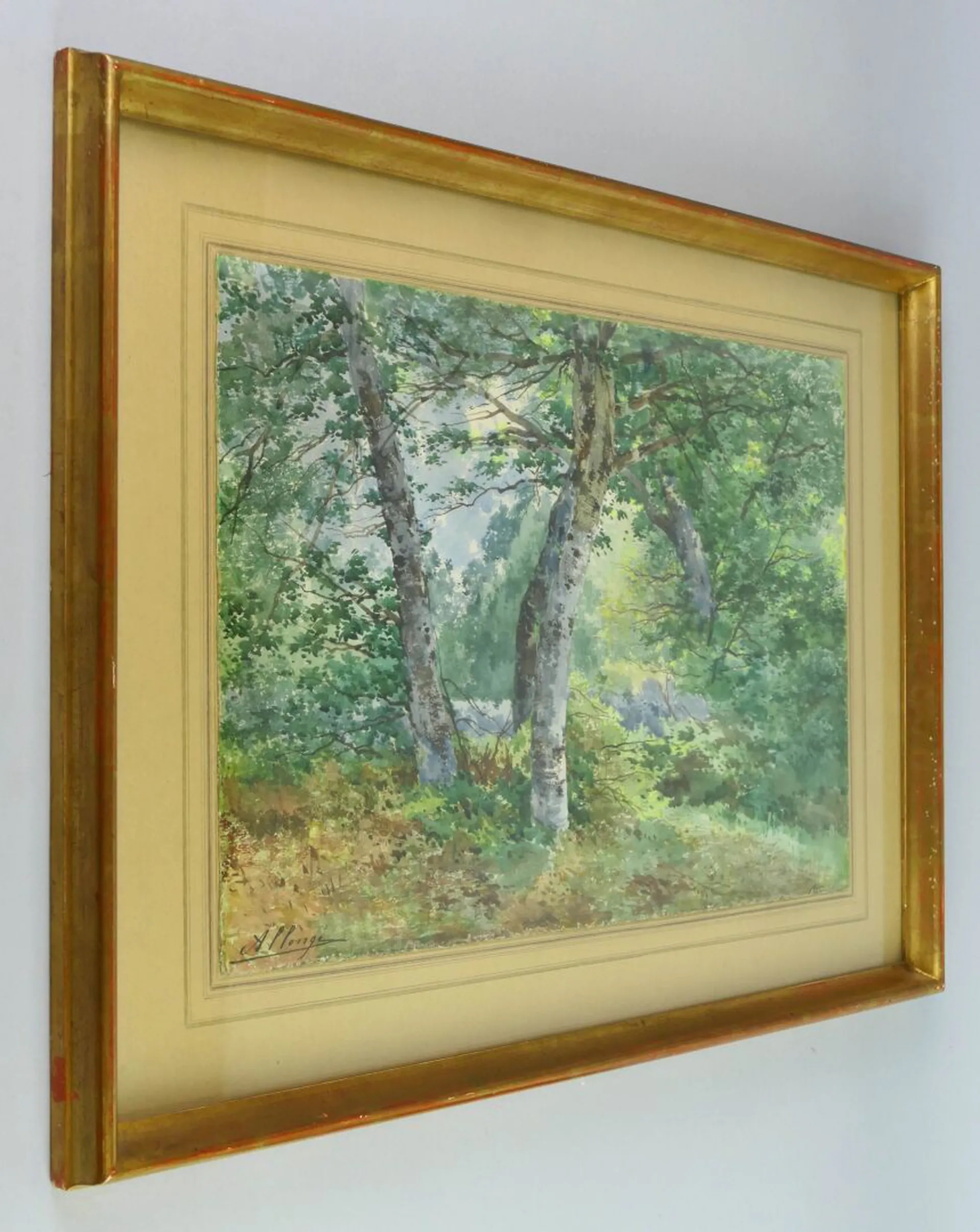 Auguste Allonge | Paysage | MutualArt