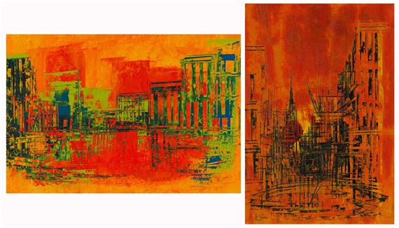 Arthur Edward Cantrell | Cityscapes | MutualArt