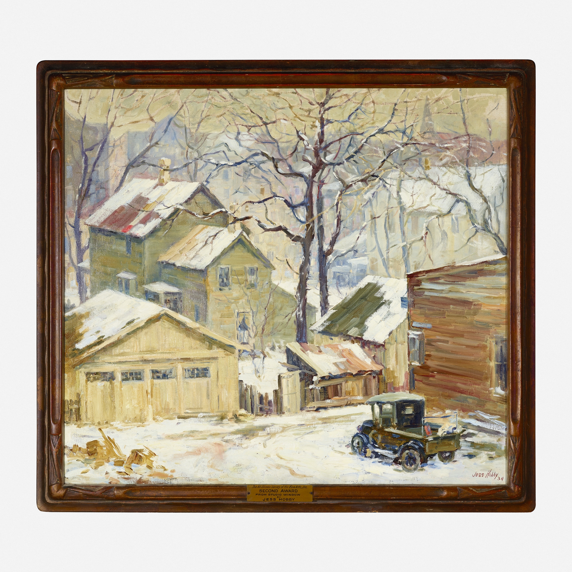 Jess Hobby | From Studio Window (1934) | MutualArt