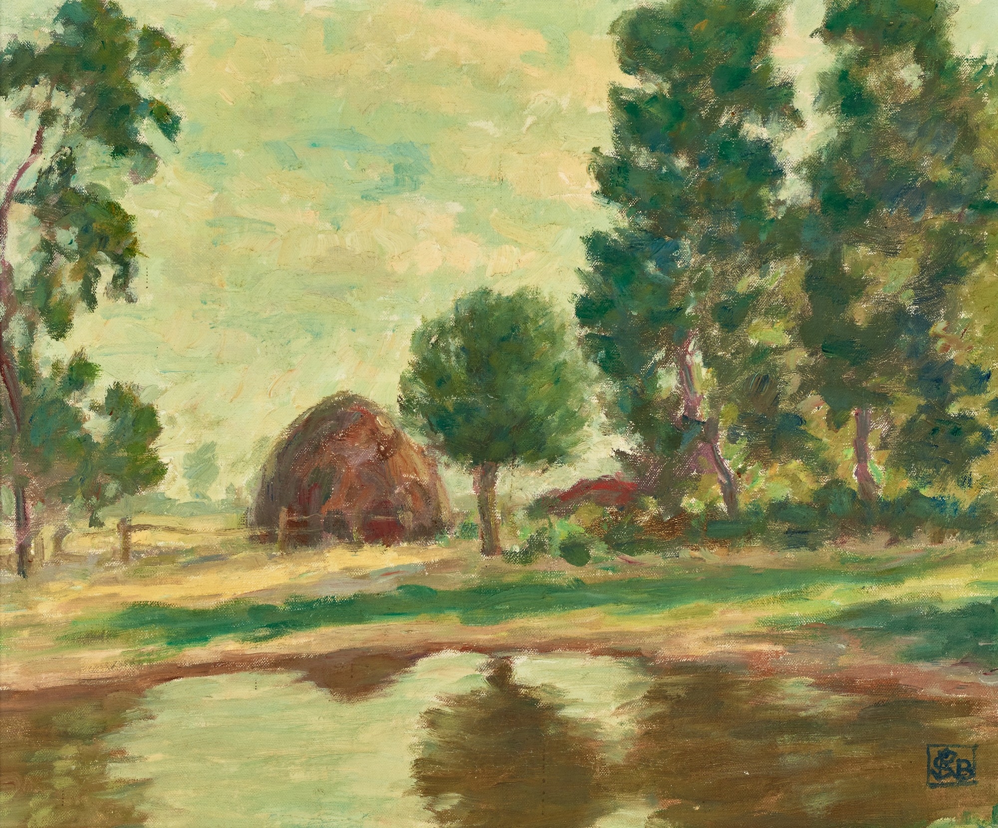 Rupert Bunny | FRENCH LANDSCAPE | MutualArt
