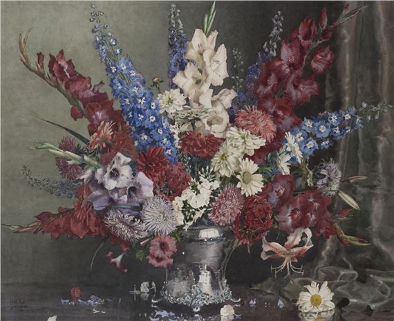 Allan Thomas Bernaldo | Still life with flowers | MutualArt