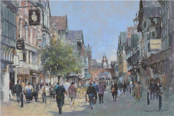George Thompson | Eastgate Street (1996) | MutualArt