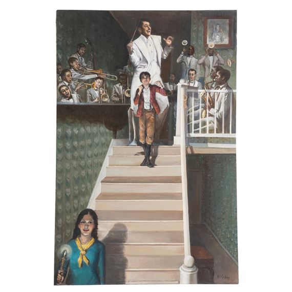 Nathaniel Gibbs | 7 Paintings of Cab Calloway | MutualArt
