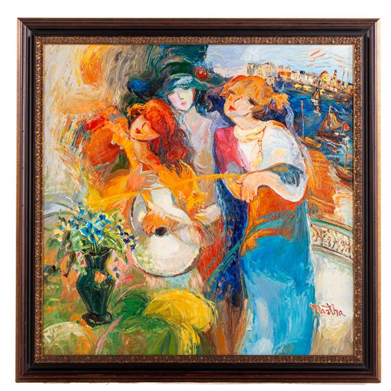 Martha Kim | 2 Artworks at Auction | MutualArt