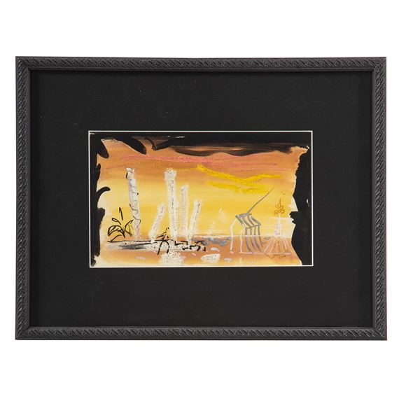 John Piper | The Pearl Fishers Set Design (1954) | MutualArt